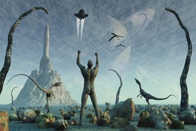 'The First Man, Adam, Greets the Return of His Creators in a ...