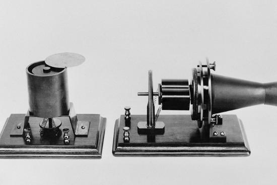 The First Telephone Developed and Patented by Alexander Graham Bell in ...