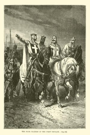'The Four Leaders of the First Crusade' Giclee Print | Art.com