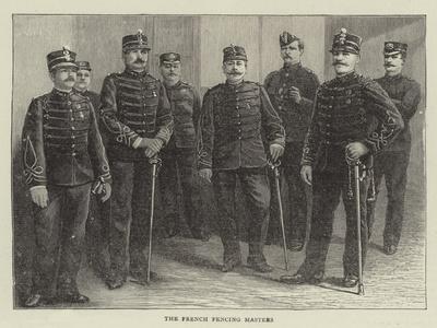 'The French Fencing Masters' Giclee Print | Art.com