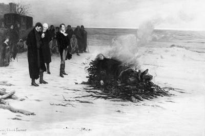 'The Funeral of Poet Shelley' Giclee Print | Art.com