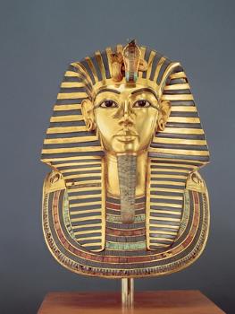 'The Funerary Mask of Tutankhamun' Giclee Print - Egyptian 18th Dynasty ...