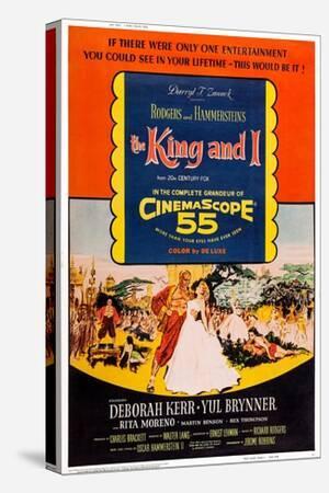 The King And I 1956 Poster