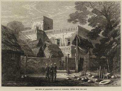 'The King of Ashantee's Palace at Coomassie, Viewed from the East ...