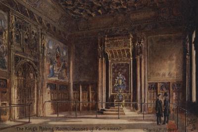 'The King's Robing Room, Houses of Parliament' Giclee Print - Charles ...
