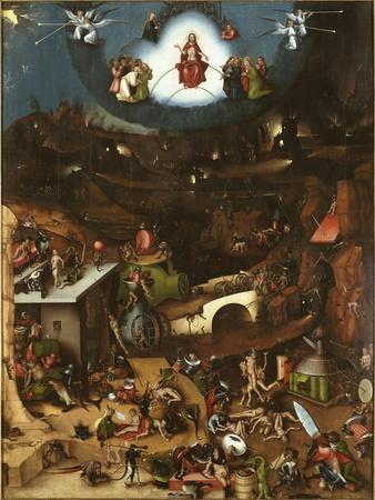 'The Last Judgment. Winged Altar after Hieronymus Bosch, ca 1521-1525 ...