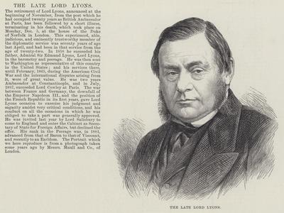 'The Late Lord Lyons' Giclee Print | Art.com
