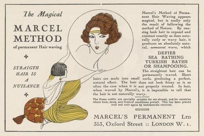 The Magical Marcel Method of Permanent Hair Waving Art Print | Art.com