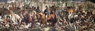 'The Meeting of Wellington and Blucher after the Battle of Waterloo ...