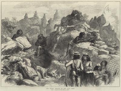 The Modoc Indians in the Lava Beds Giclee Print | Art.com