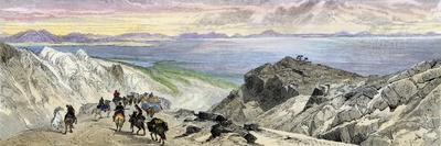 'The Mormon Pioneer Convoy Approaching Great Lake Sale (Salt Lake, Utah ...