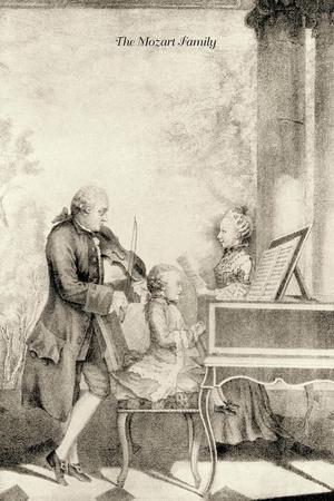 Wolfgang Amadeus Mozart Family