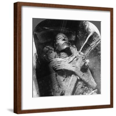 'The Mummy of Sethos I (1394Bc-1279B), Cairo, Egypt, 1905' Photographic ...
