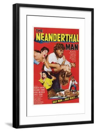 The Neanderthal Man, Robert Shayne (Top), 1953 Framed Art Print | Art.com