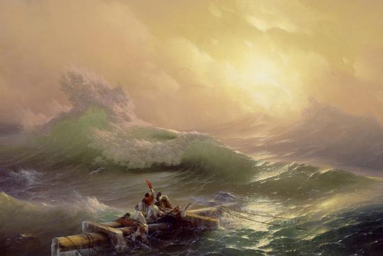 The Ninth Wave, 1850 Giclee Print by Ivan Konstantinovich Aivazovsky ...