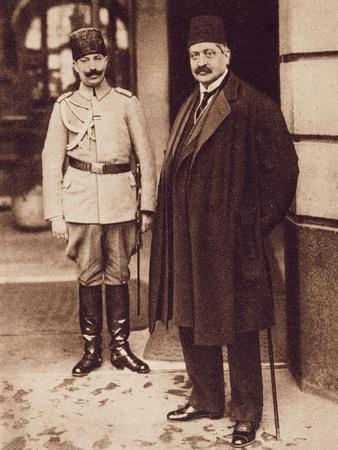 'The Ottoman Grand Vizier with His Aide-De-Camp in Berlin, Germany ...