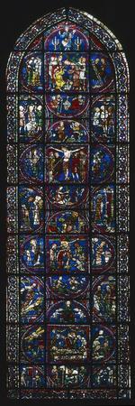 'The Passion of Christ Typology, Stained Glass Window' Giclee Print ...