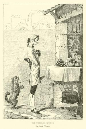 'The Penniless Epicure' Giclee Print | Art.com