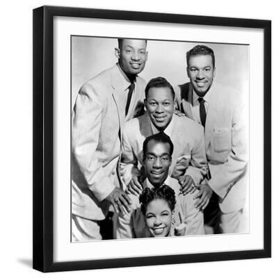 'The Platters : Bottom-Top : Zola Taylor, Herb Reed, Tony Williams C ...