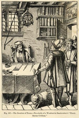 'The Receiver of Taxes, 16th Century' Art Print | Art.com