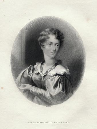 The Rt. Honble Lady Caroline Lamb Illustration Giclee Print | Art.com