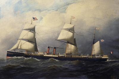 'The Saint-Laurent Steamer from General Transatlantic Company Le Havre ...