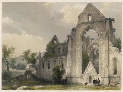 'The South Front of Tintern Abbey , Monmouthshire' Art Print | Art.com