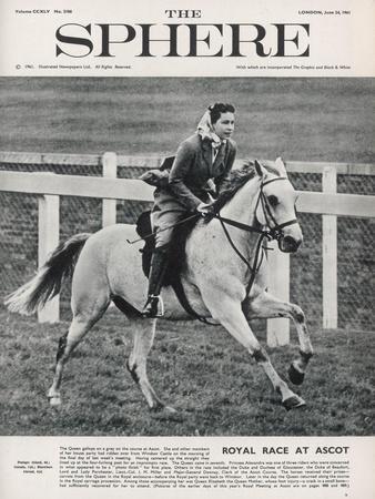 'The Sphere Front Cover: Queen Elizabeth II' Photographic Print | Art.com