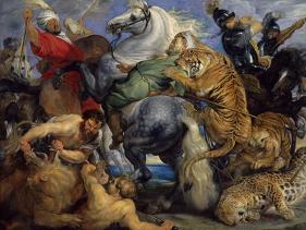 'The Tiger Hunt, 1616' Art Print - Peter Paul Rubens | Art.com