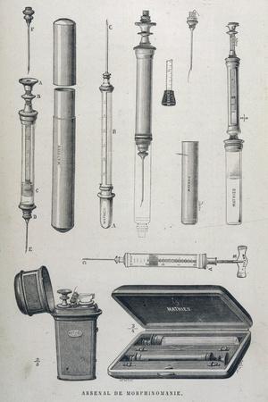 'The Tools of the Morphine Addict's Trade' Art Print | Art.com
