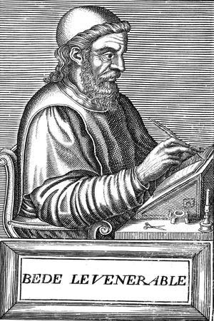 The Venerable Bede (C673-73), Anglo-Saxon Theologian, Scholar and ...