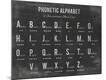 Phonetic Alphabet Giclee Print - The Vintage Collection | Art.com