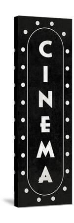 Retro Sign - Cinema Stretched Canvas Print - The Vintage Collection ...