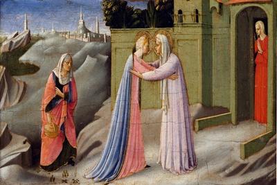 'The Visitation (Altarpiece), Painting by Fra Angelico, C.1440' Giclee ...