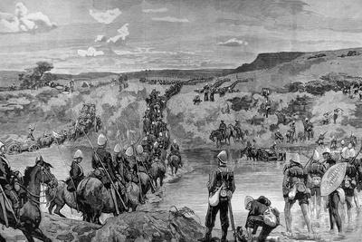 'The Zulu War, on the March to Ulundi' Art Print | Art.com