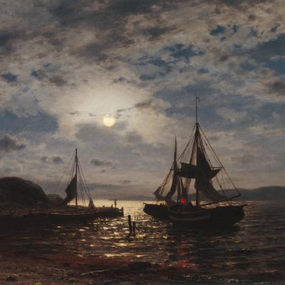 'From Oslo fjord, 1885' Giclee Print - Theodor Severin Kittelsen | Art.com