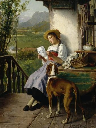 'The Love Letter' Giclee Print - Theodore Gerard | Art.com