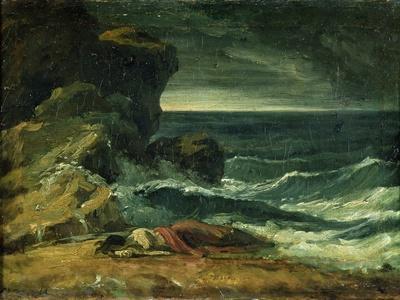 'The Storm or the Wreck (Oil on Canvas)' Giclee Print - Theodore ...