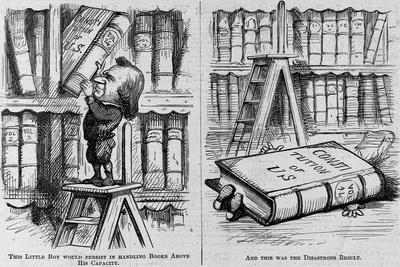 'This Little Boy Would Persist in Handling Books above His Capacity ...