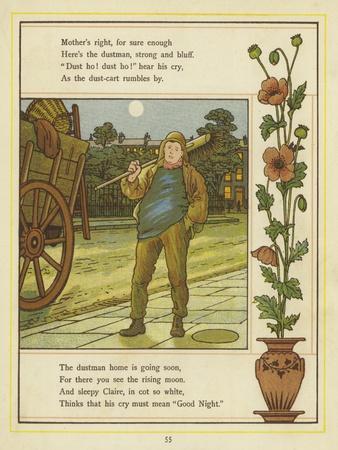 'The Dustman Is Coming' Giclee Print - Thomas Crane | Art.com