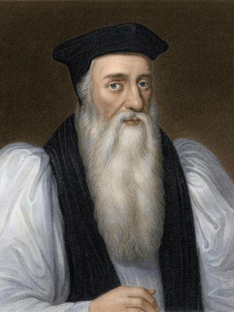 'Thomas Cranmer, Archbishop of Canterbury, Executed for Heresy under ...
