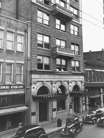 'A View Showing the Exterior of the North Carolina Mutual Life ...