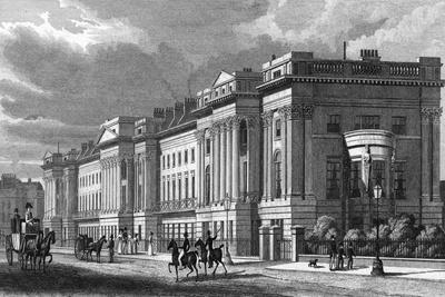 'Cornwall Terrace' Art Print - Thomas H Shepherd | Art.com