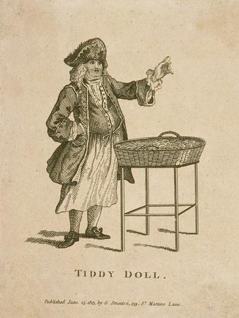 'Tiddy Doll, Cries of London, 1813' Giclee Print | Art.com