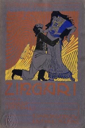 Title Page of Libretto of Zingari Giclee Print | Art.com