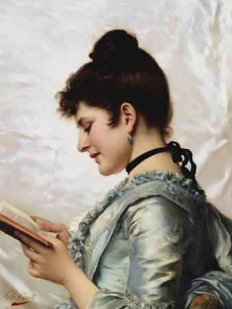 'A Good Book' Giclee Print - Tito Conti | Art.com