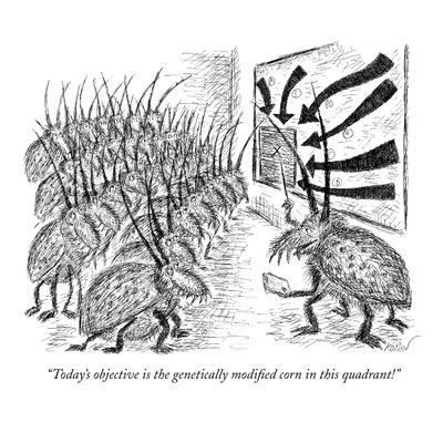 Genetically Modified Animal Cartoons