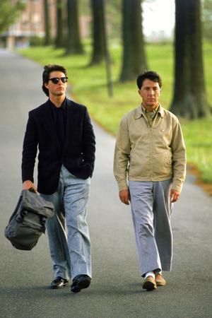 TOM CRUISE; DUSTIN HOFFMAN. "Rain Man" [1988], directed by BARRY ...