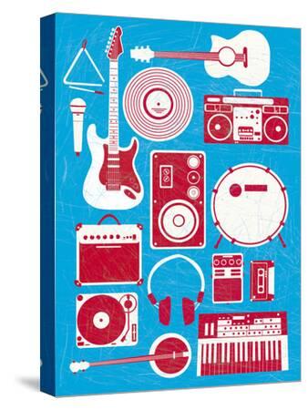 Brit Rock Stretched Canvas Print - Tom Frazier | Art.com