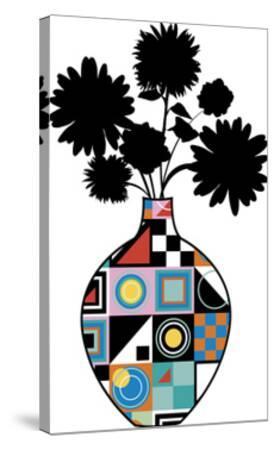 'Florals - Compelling Collage' Stretched Canvas Print - Tom Frazier ...